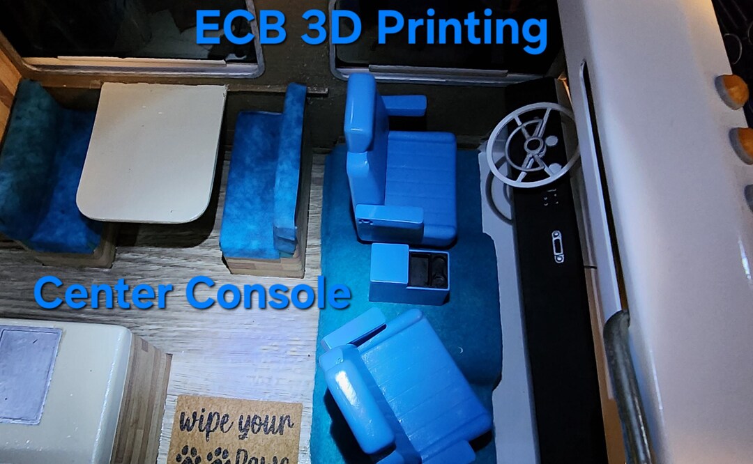 ECB 3D Printing Center Console for the Tonka Winnebago - Etsy