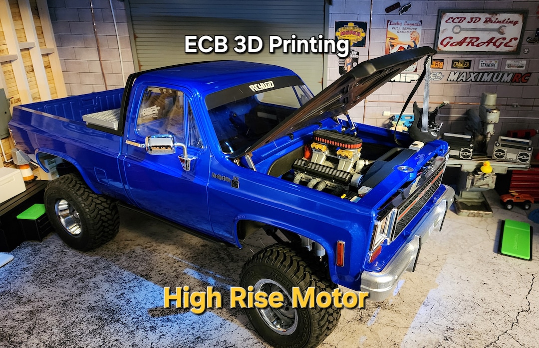 ECB 3D Printing High Rise Motor Insert for RC4WD K10 & Blazer - Etsy