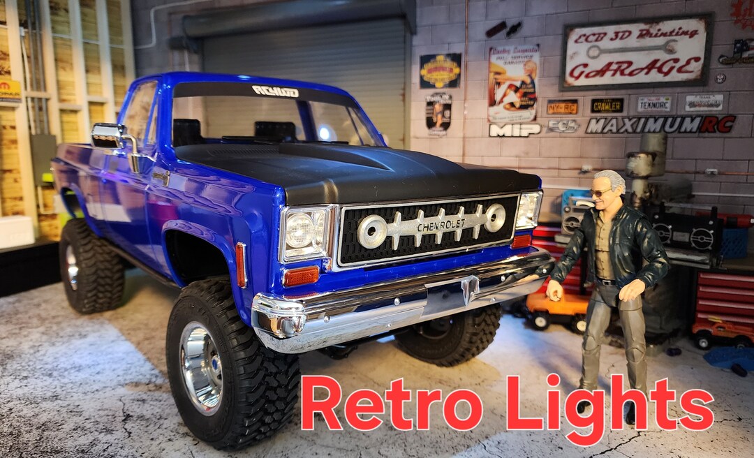 ECB 3D Printing Custom Retro Lights Grille for RC4WD K10 & Blazer - Etsy