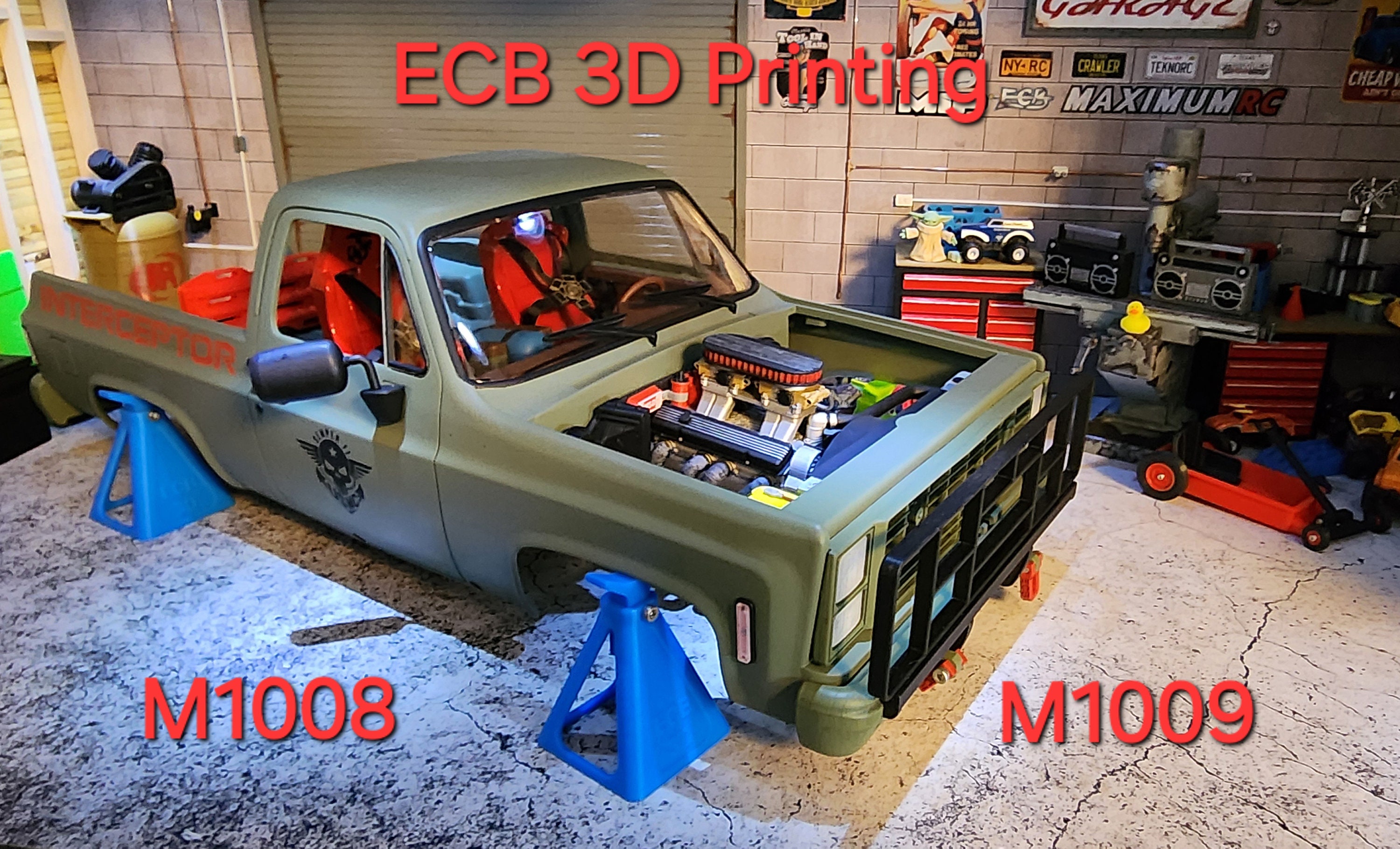 ECB 3D Printing M1008 Truck Kit for RC4WD K10 & Blazer - Etsy