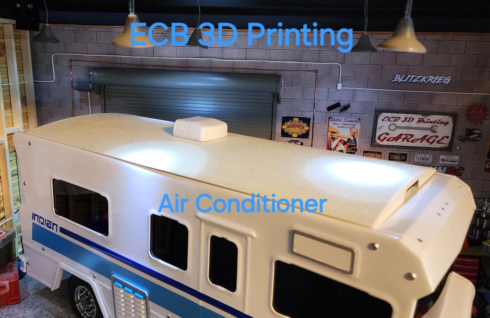 ECB 3D Printing Air Conditioner for the Tonka Winnebago - Etsy