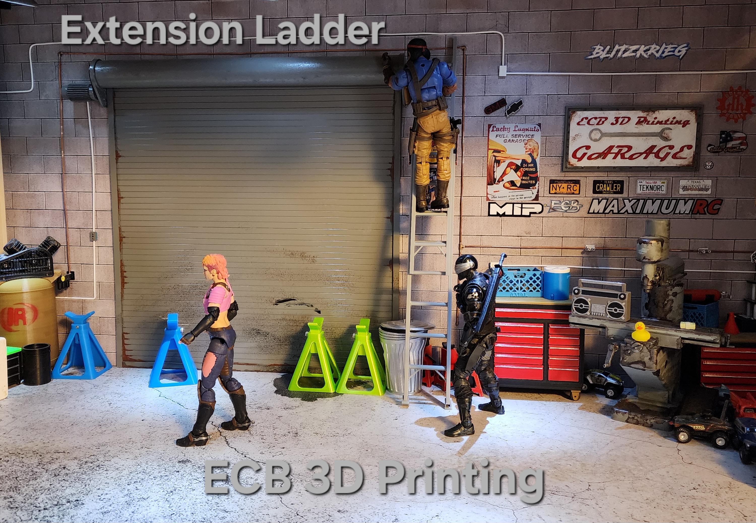 ECB 3D Printing 1/10, 1/12 Scale Ladders, Extension - Etsy