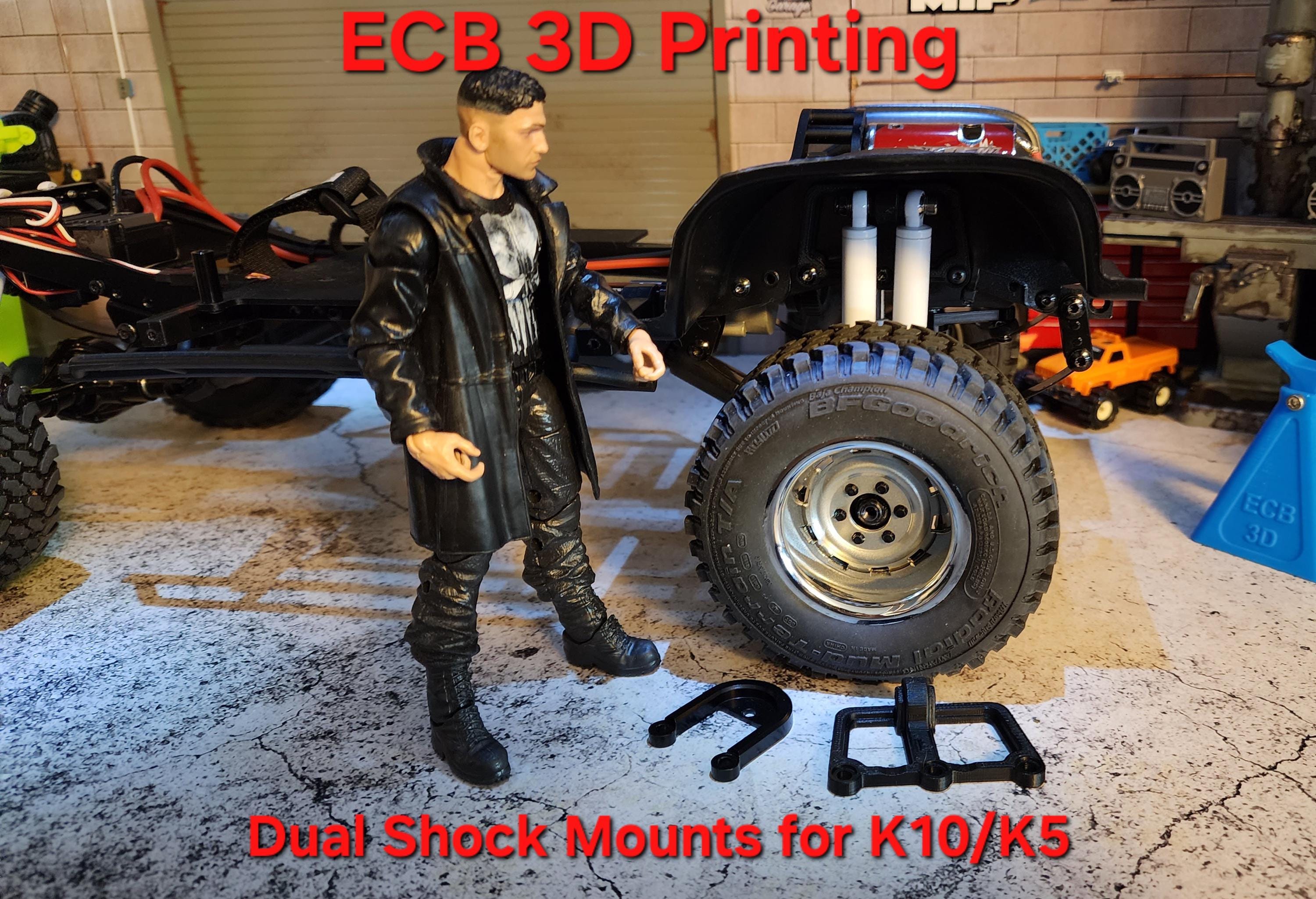ECB 3D Printing Dual Shock Mounts for RC4WD K10 & Blazer - Etsy