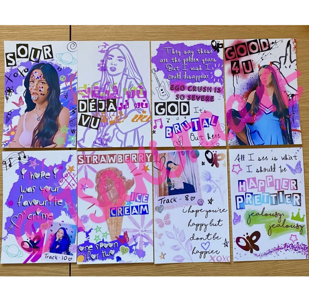 Olivia Rodrigo Inspired Art Poster Designed & Sold By Dmitry Plotnikov