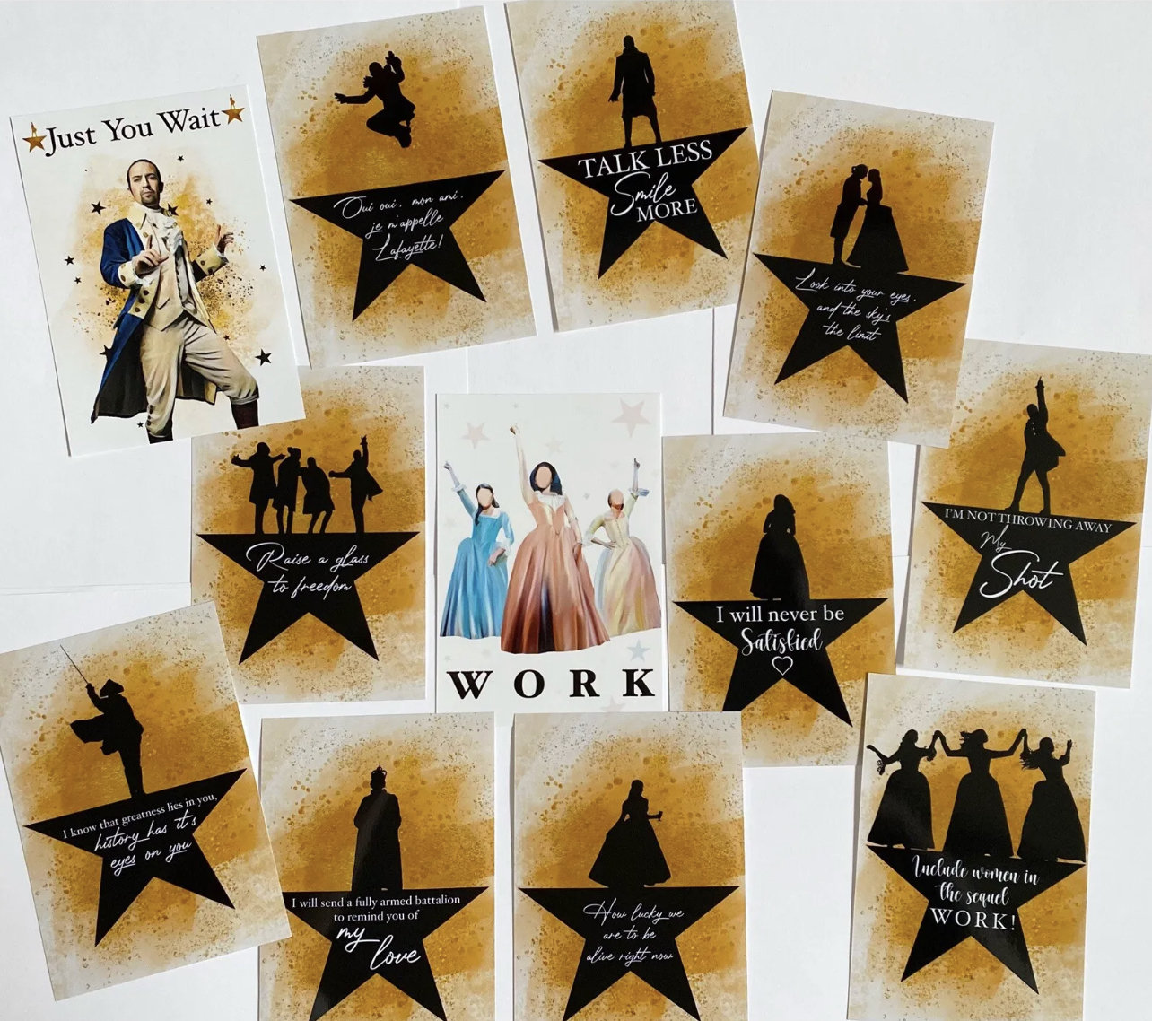 The Schuyler Sisters WORK Poster Hamilton Musical Print - Etsy