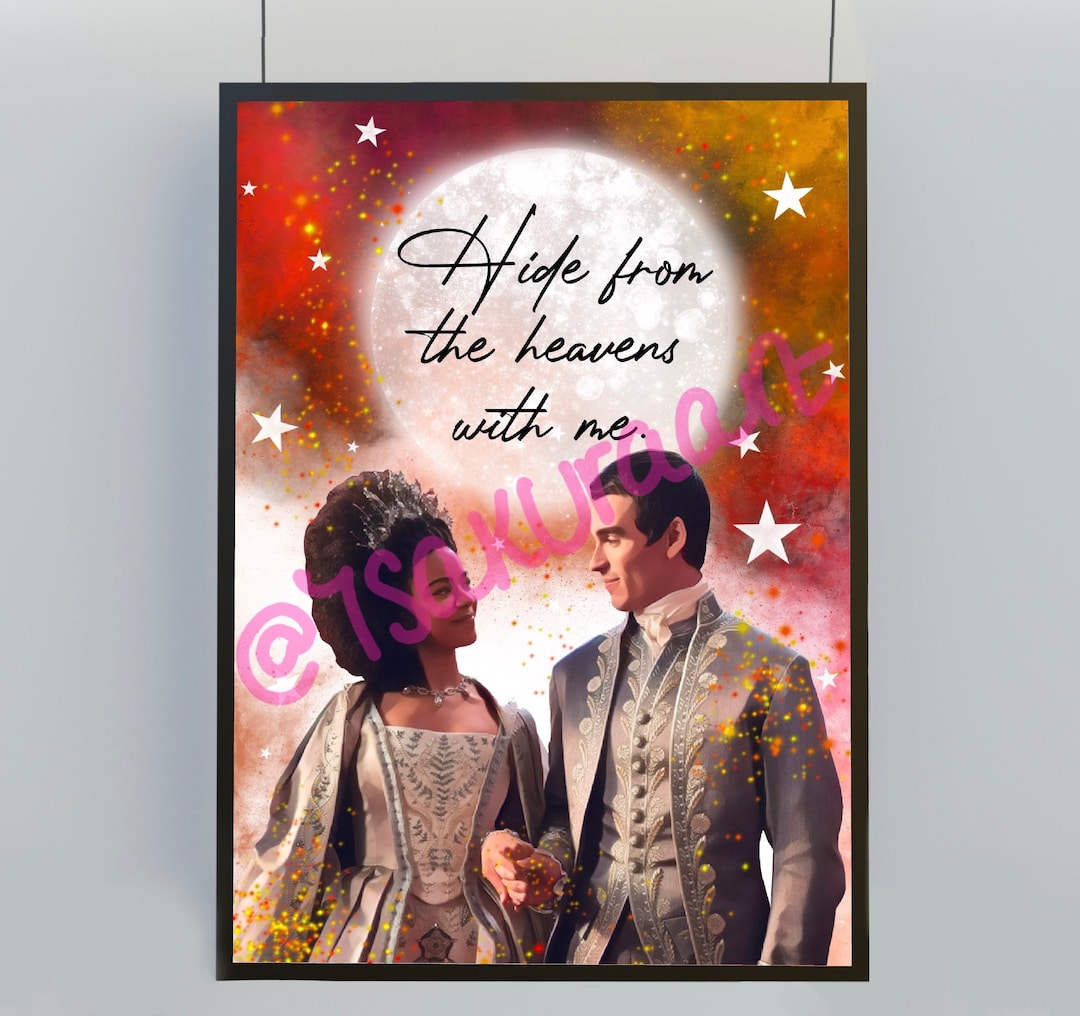 Queen Charlotte Art Print, Queen Charlotte and King George III Poster ...