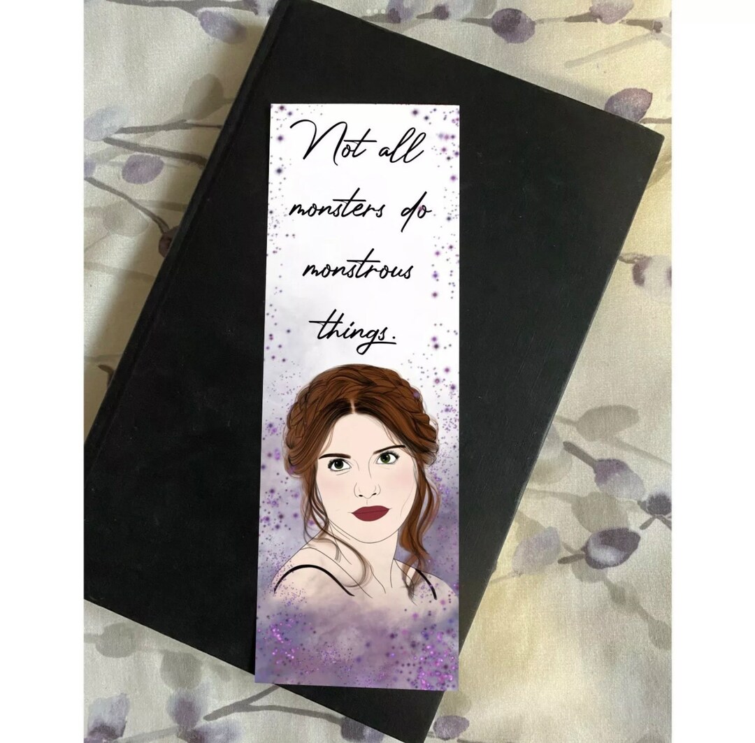 Teen Wolf Inspired Bookmark, Lydia Martin Inspired Bookmark, Teen Wolf ...