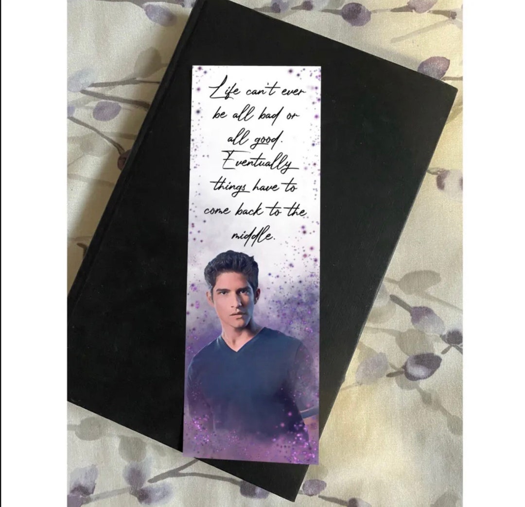 Teen Wolf Inspired Bookmark, Scott Mccall Inspired Bookmark, Teen Wolf ...