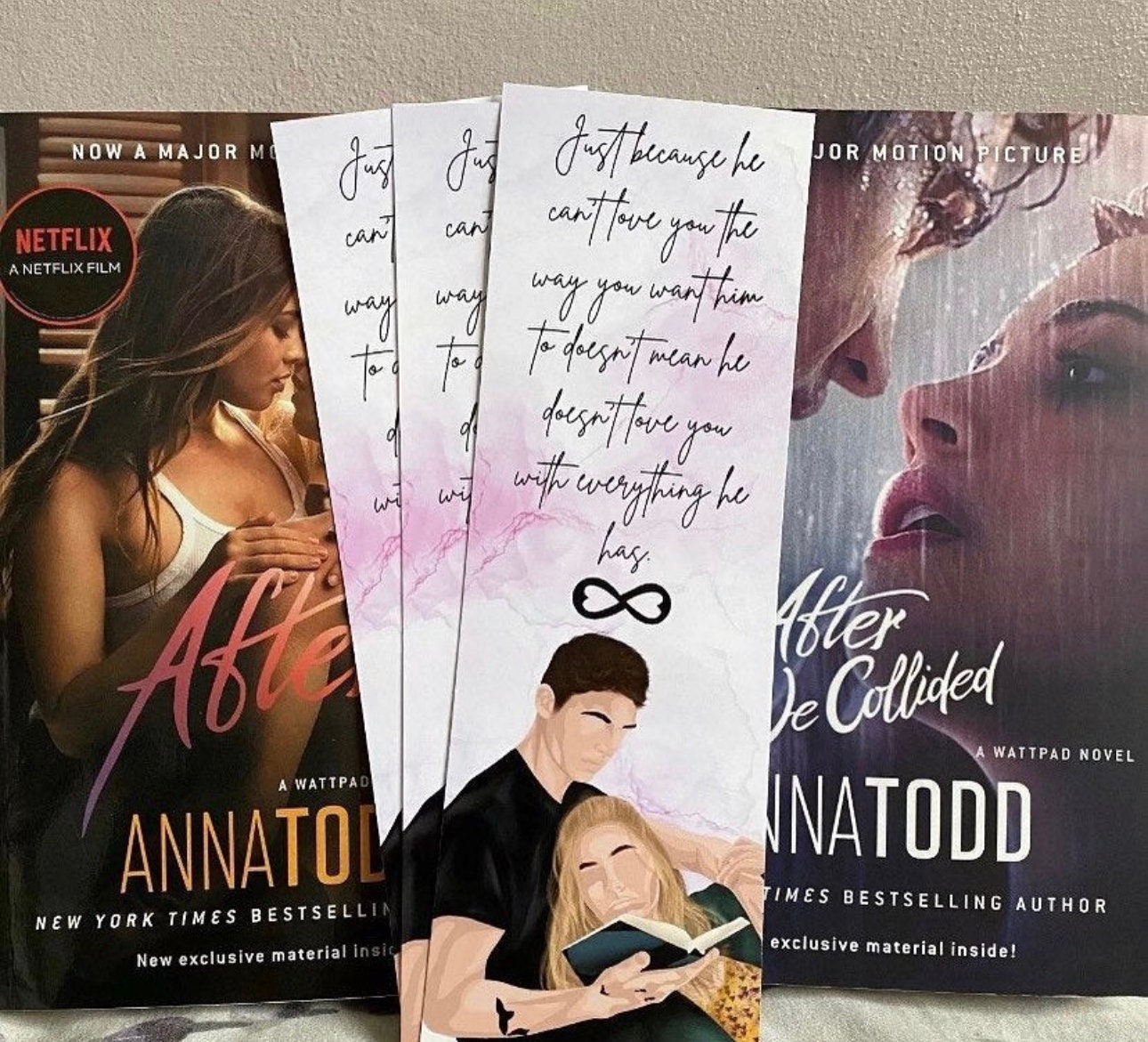 Hardin Scott and Tessa Young Bookmark After Movie Inspired - Etsy UK