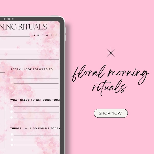 Ritual Morning Planner - Etsy