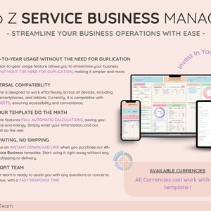 Small Business CRM Dashboard Bookkeeping Tracker W/ Task & Invoice ...
