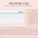Vehicle & Mileage Tracker Log With Expenses, Fuel, Maintenance Tracker ...