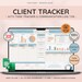 Client Tracker & Management Spreadsheet for Small Businesses W/ Task ...