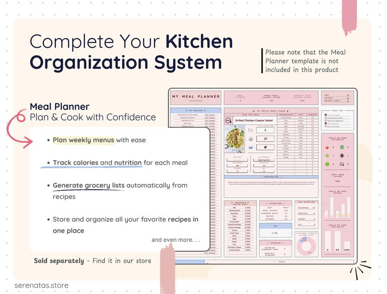 Pantry Tracker Google Sheets – Inventory Manager Grocery List ...