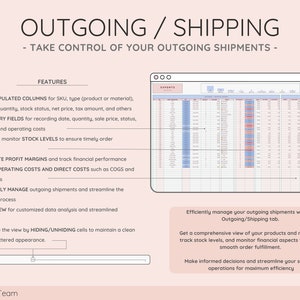 Product & Materials Inventory Template for Tracking and Management ...