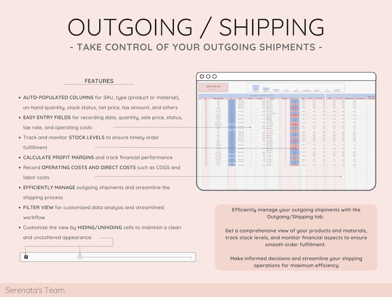 Product & Materials Inventory Template for Tracking and Management ...