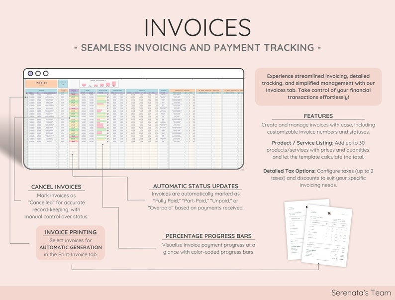 Invoice Tracker & Payment Manager With Invoice Generator | Invoice, Client Payments and ...