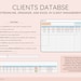 Client Tracker & Management for Small Businesses | CRM Tracker W/ Task ...