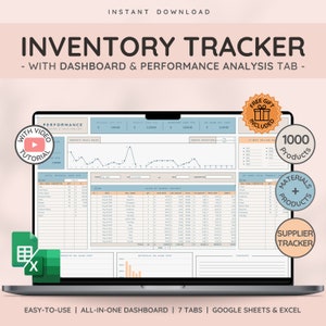 Small Business Inventory Management & Tracker Materials Products ...