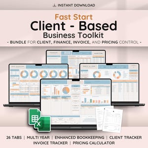 Fast Start Client-based Business Toolkit | Bookkeeping, Invoice ...