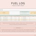 Vehicle & Mileage Tracker Log With Expenses, Fuel, Maintenance Tracker ...