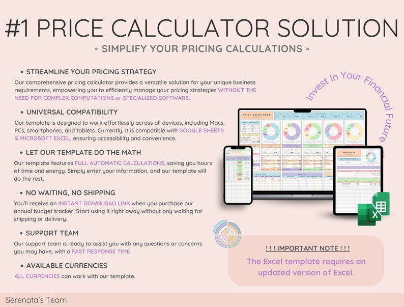 Price & Profit Calculator for Small Businesses With 5 Pricing ...