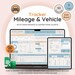 Vehicle & Mileage Tracker Log With Expenses, Fuel, Maintenance Tracker ...
