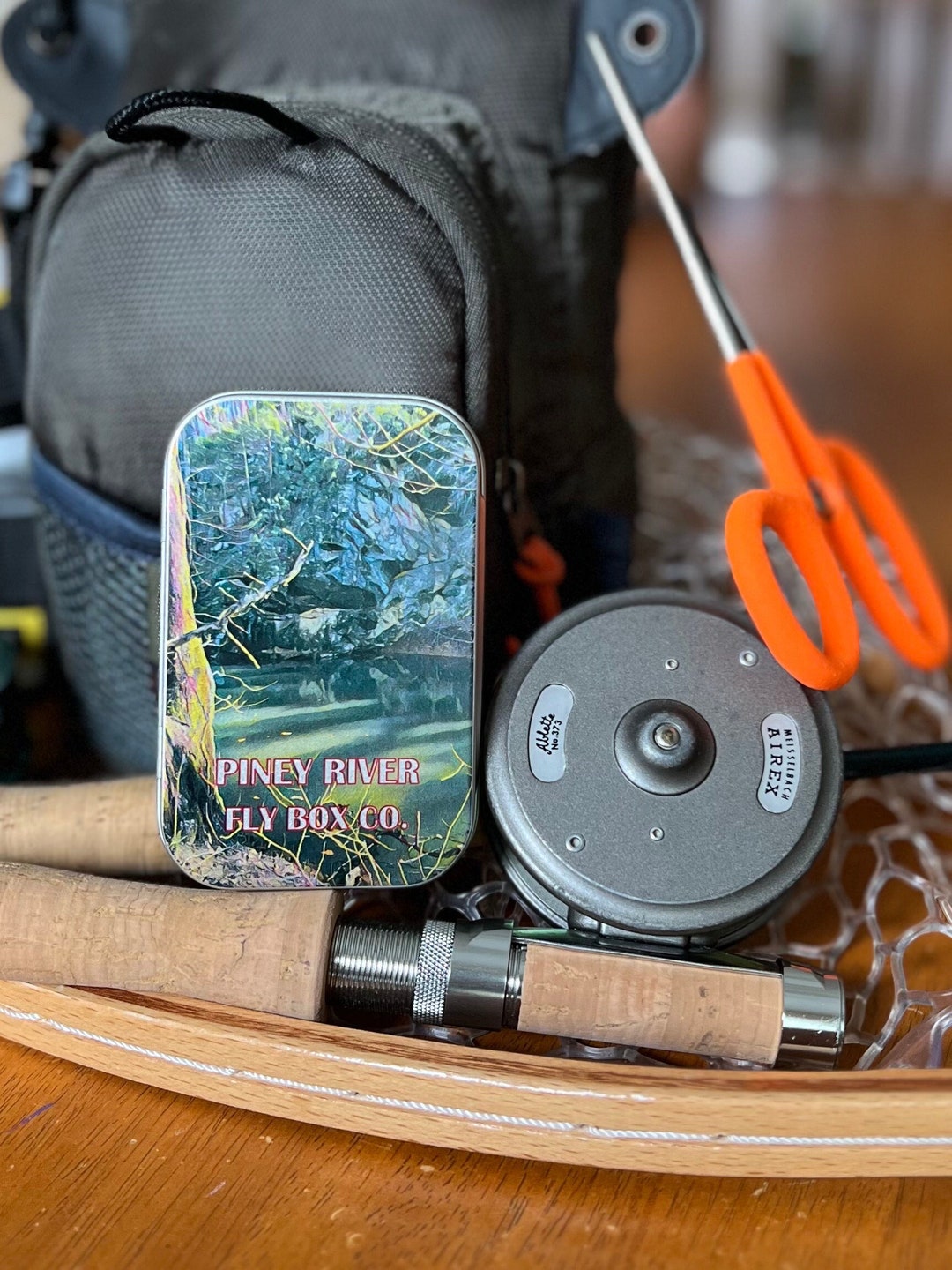 Otter Creek: Hand-labeled Retro-style Fly Box by Piney River Fly Box Co ...