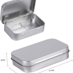 Fly Fishing Box – Vintage Retro-style Pocket Tin Fly Box for Dry Flies ...