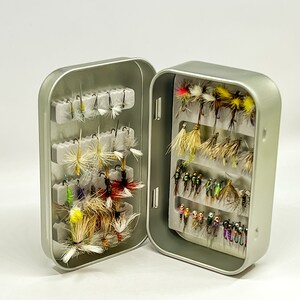 The Sedalia: Hand-labeled Retro-style Fly Box by Piney River Fly Box Co ...