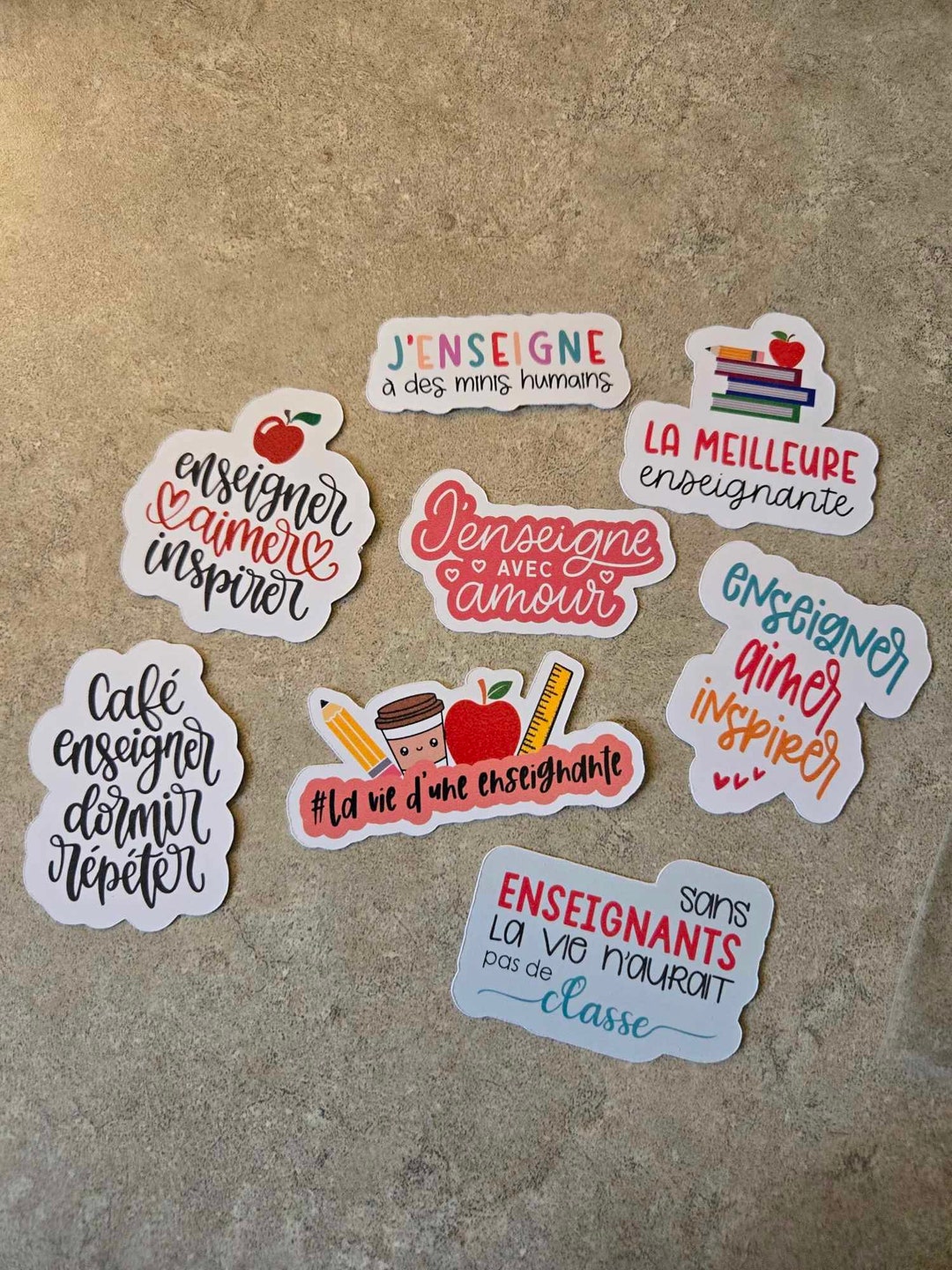 French Teacher Stickers • Motivational • Positivity • Inspirational ...