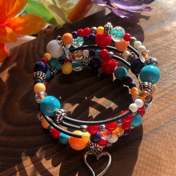 Memory Wire Bracelet - Etsy