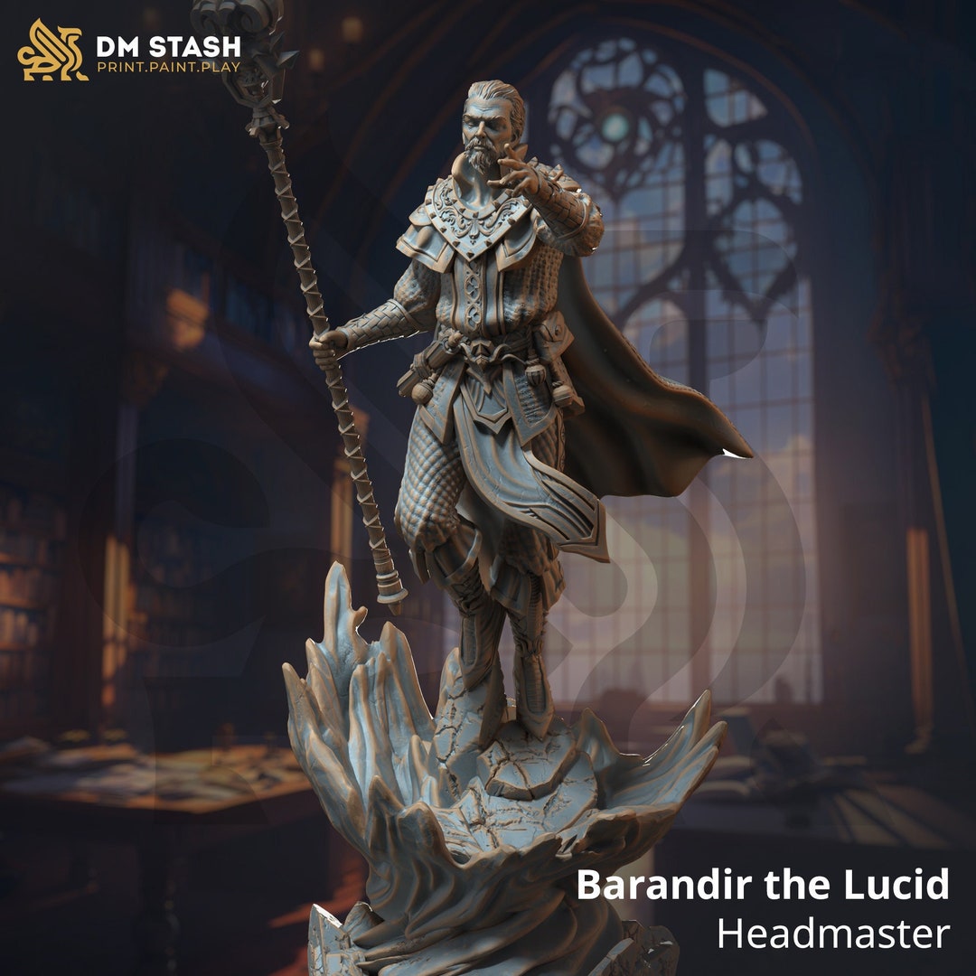 Barandir the Lucid - Headmaster | Human Wizard | Warlock | Dnd ...