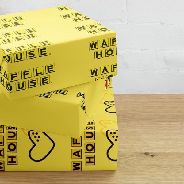 Waffle Wrapping Paper - Etsy