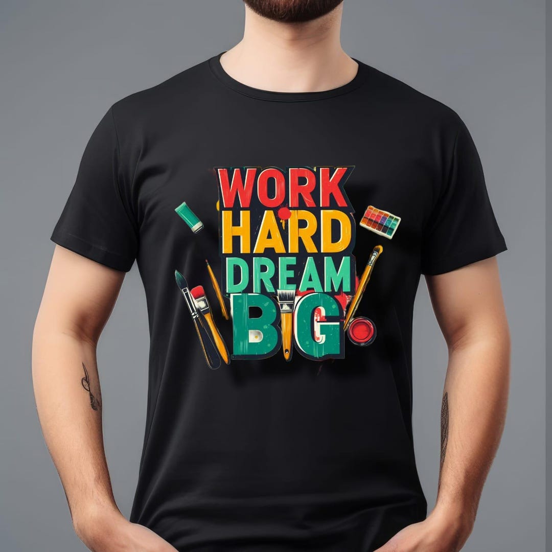 Work Hard Dream Big Png, Hardwork, Successful, Inspiration, Motivation ...