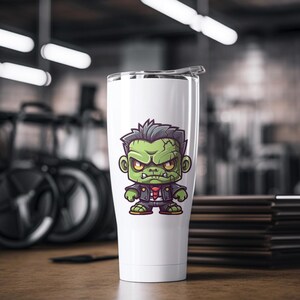 Frankenstein Halloween Clip Art: Spooky Monster Design (digital ...