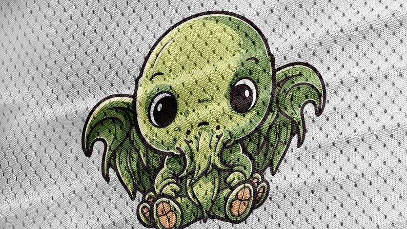 Cthulhu Svg Clip Art Call of Cthulhu Inspired Design Svg Png Pdf Dxf - Etsy