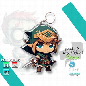 Zelda Clipart Svg Bundle Hyrule Warrior Botw Game Art - Etsy