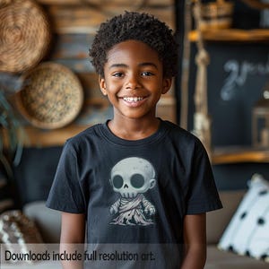 Chibi Wight Clipart for Dnd • Cute Undead Warrior Digital Art in Png ...