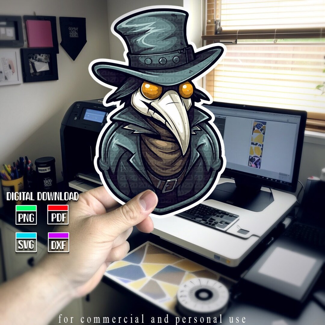 Chibi Plague Doctor Svg, Witch Doctor Svg, Halloween Svg,plague Doctor ...