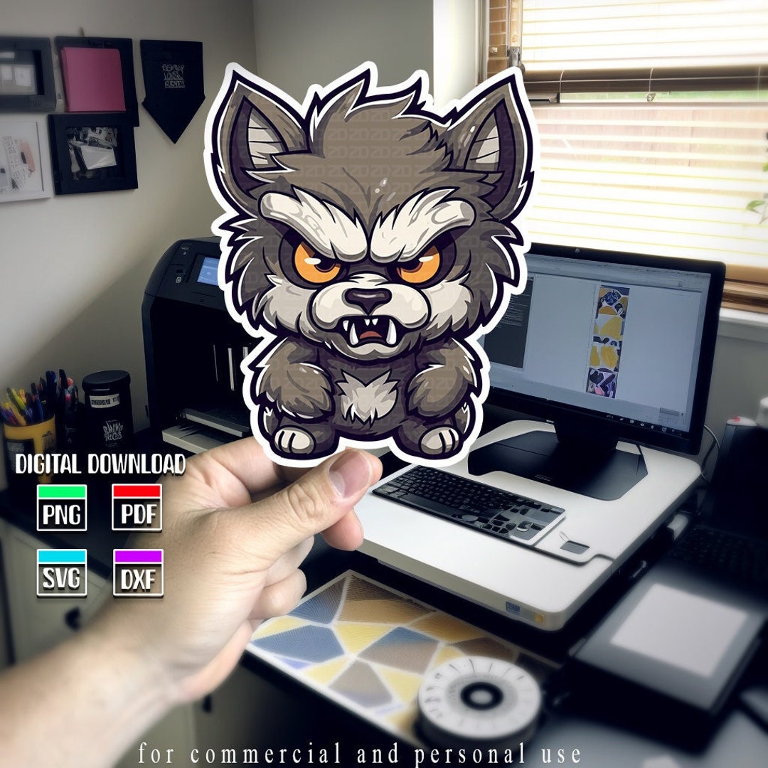 Spooky Werewolf Svg, Werewolf Png, Cartoon Werewolf Image, Werewolf ...