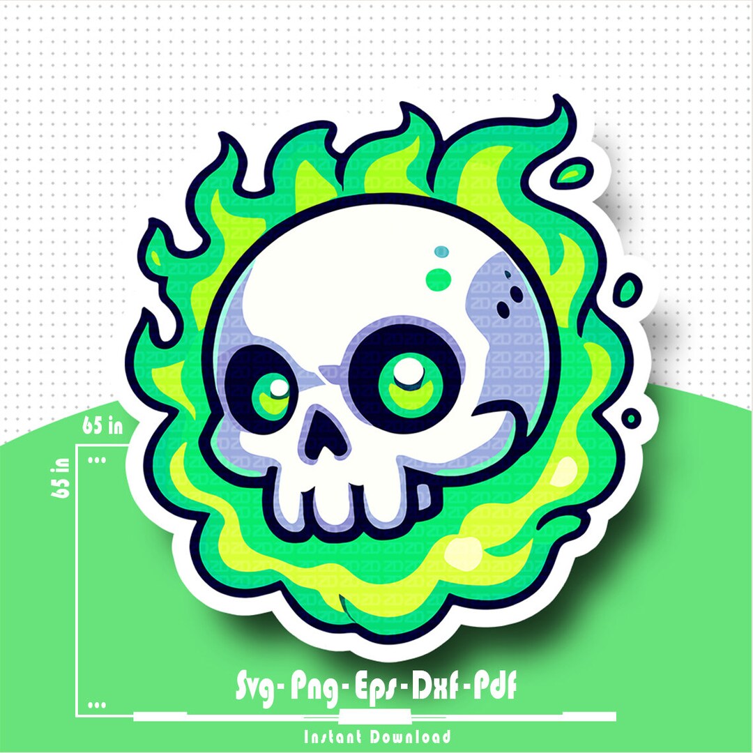 Dnd Flameskull, SVG Vector File, Instant Download, Laser, Cricut ...