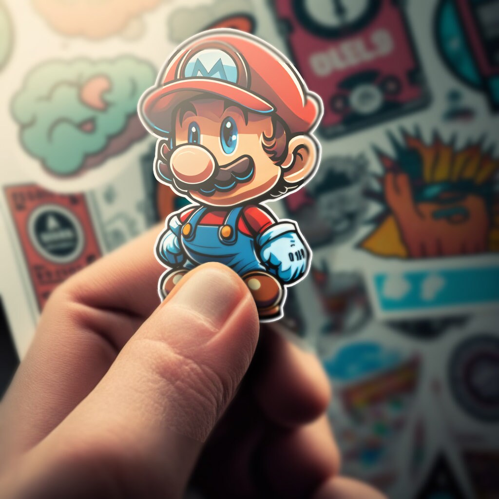 Paquete Chibi Mario Bros Luigi SVG Super mario SVG mario - Etsy México