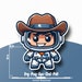 Space Cowboy Svg Clipart Western Png Astronaut Fan Kid Friendly ...