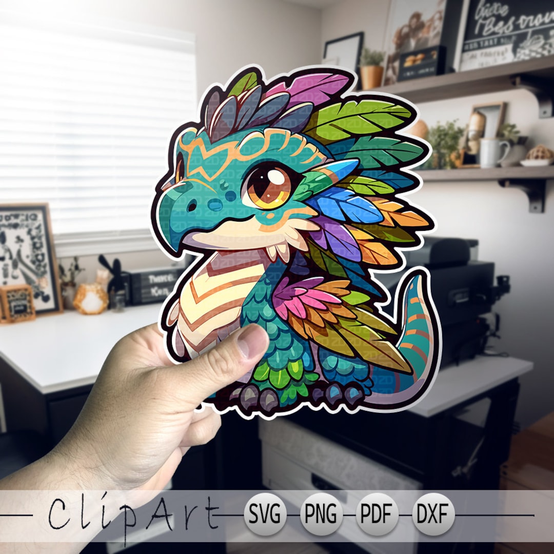 Dnd Couatl Svg Clipart, Dungeon and Dragons Character Virtual Token ...