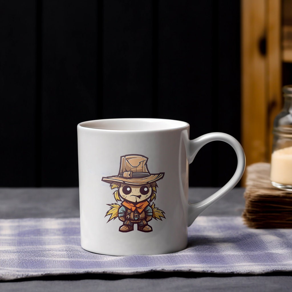 Chibi Scarecrow Svg Scarecrow Png Halloween Scarecrow - Etsy