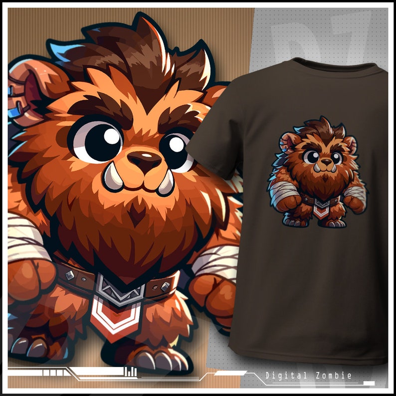 Chibi Bugbear Clipart, D&D Character Token (digital Download) - Etsy Canada