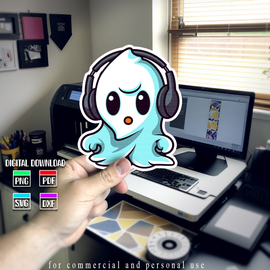 Ghostly Empathy: Autism Awareness Halloween Ghost Digital Download for ...