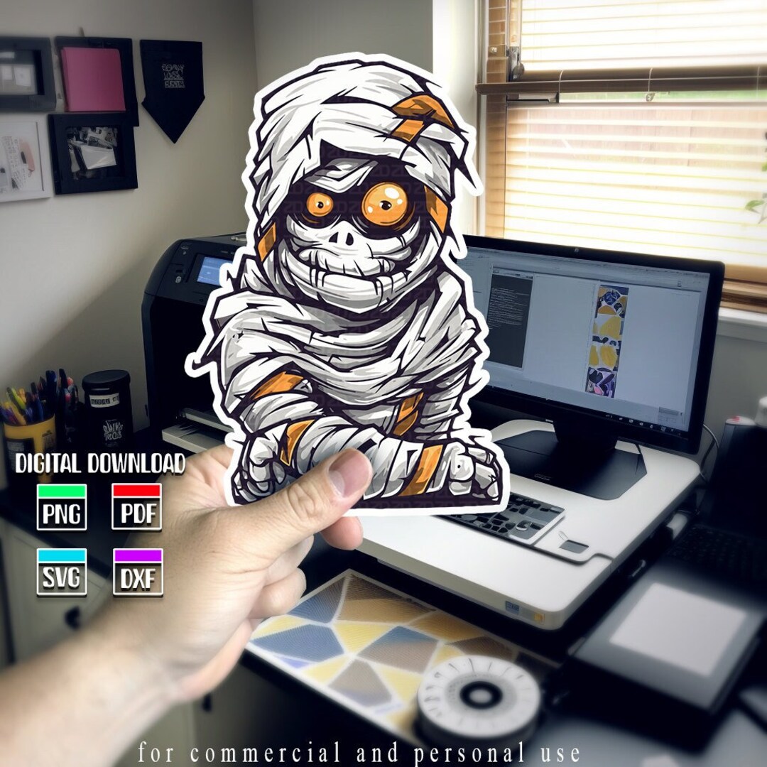 Halloween Mummy Clipart: Ancient Mummy Design (digital Download) - Etsy