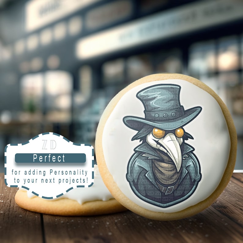 Chibi Plague Doctor Svg Witch Doctor Svg Halloween - Etsy